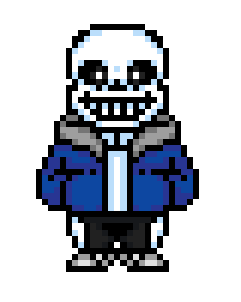 Pixilart - Sans OW Sprite V3 by Isas-Studio