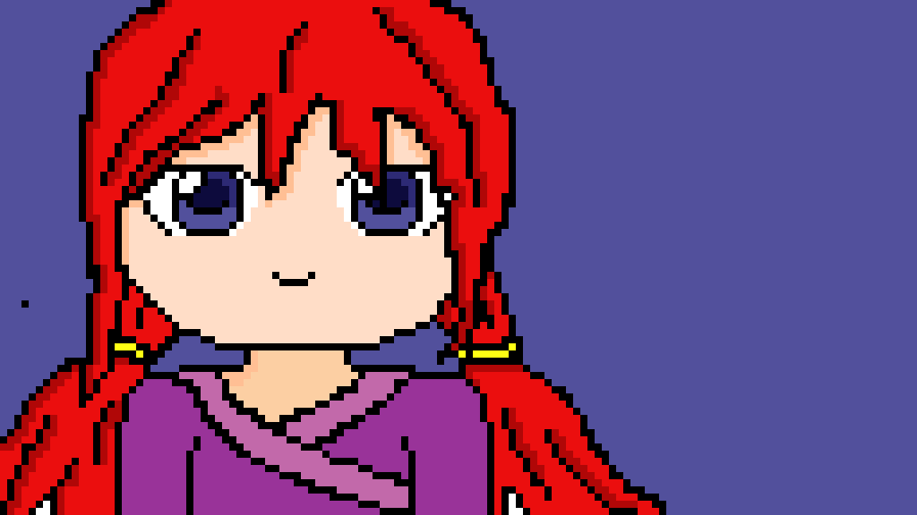Editing Red hair - Free online pixel art drawing tool - Pixilart