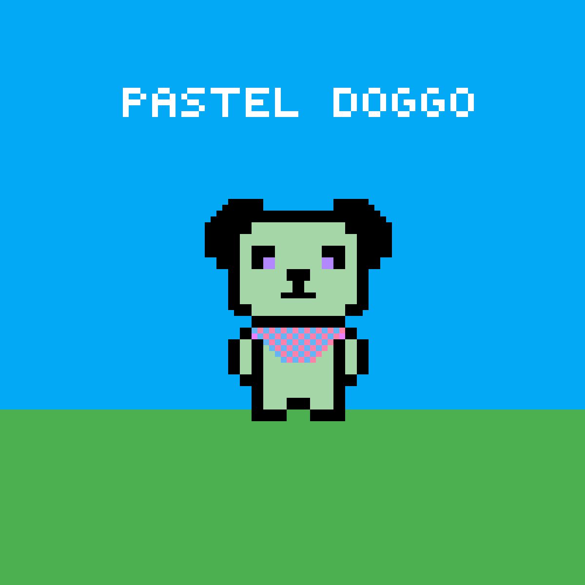 Pixilart - Pastel Dog by HannahPlays