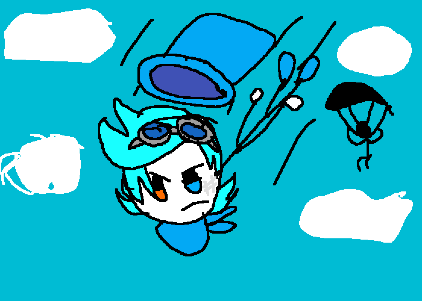 Draw David Svensson skydiving Contest - Pixilart