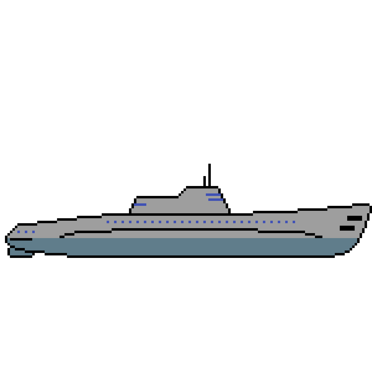 Pixilart - submarine by JJ54759696