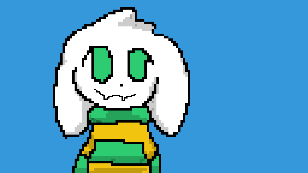 Pixilart - asriel by SwaGlaceon