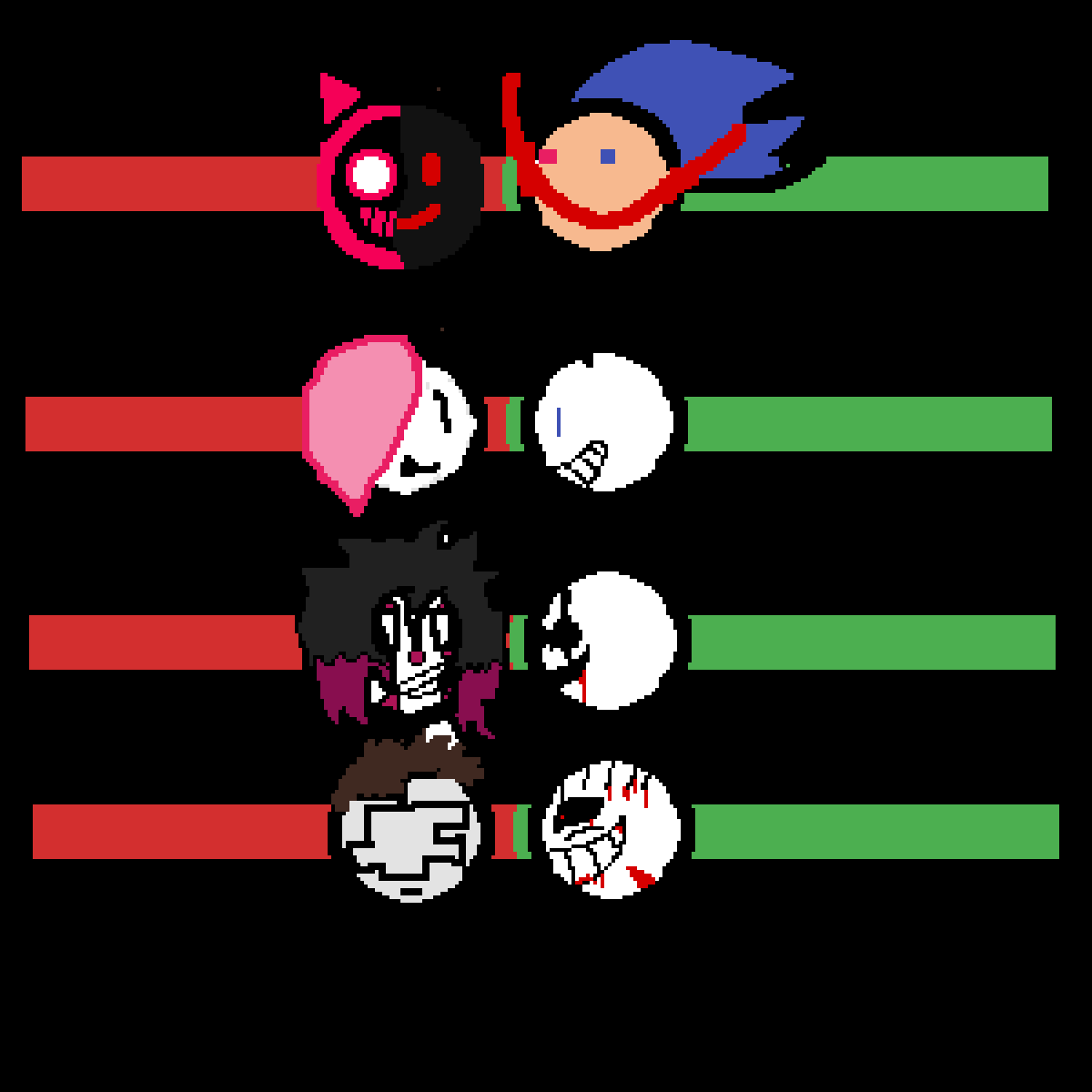 Pixilart Fnf By Haunterv