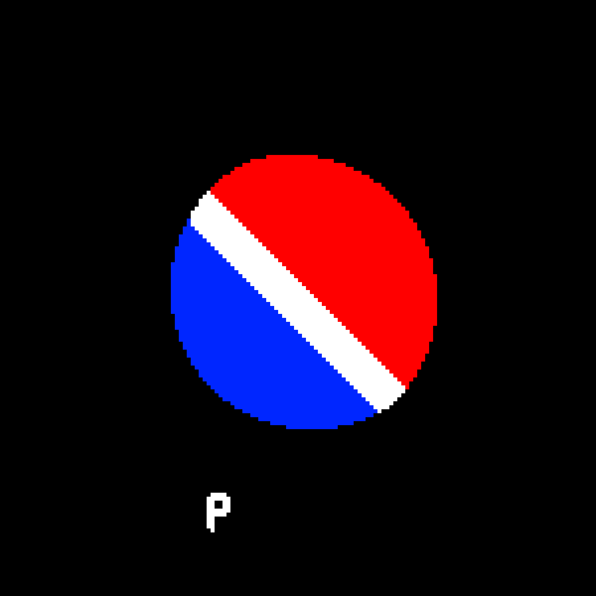 Editing the pepsi logo - Free online pixel art drawing tool - Pixilart