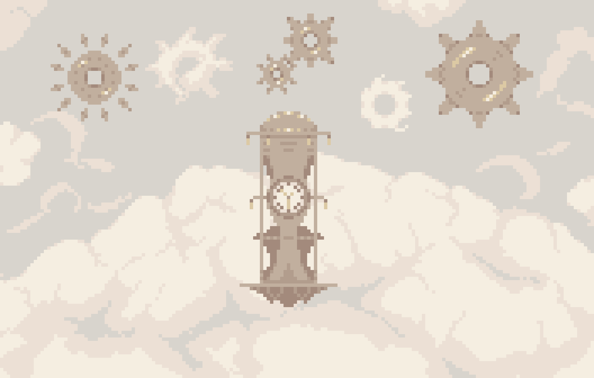 Pixilart Cloud Clock By Felirfelirovich