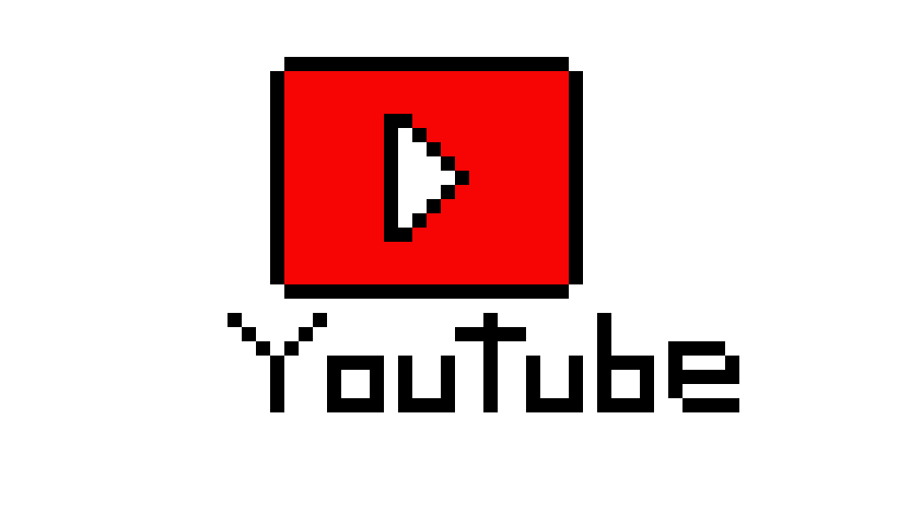 Editing Youtube - Free online pixel art drawing tool - Pixilart