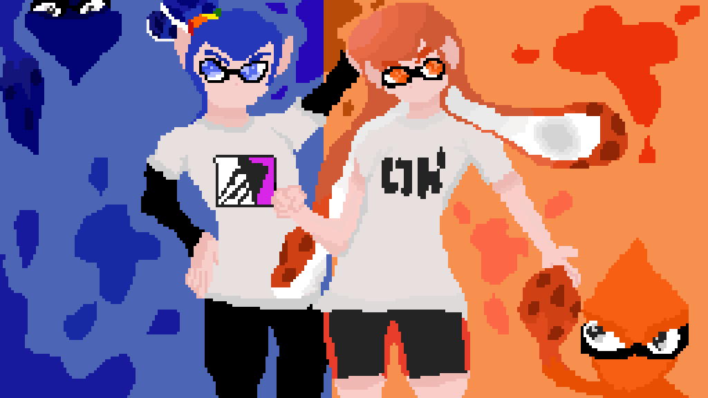Pixilart - Splatoon! by NikoKunNya