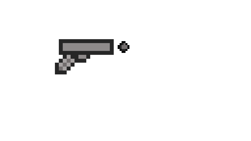 Pixilart - Gun/bullet by northside