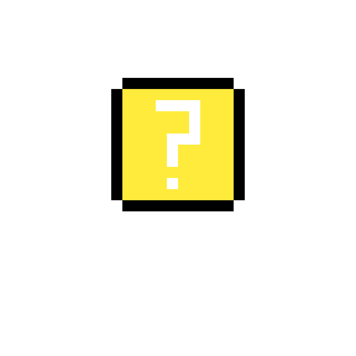 Pixilart - Question Block Sprite by Henry-L-Smith