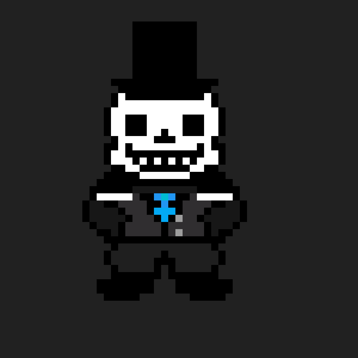 Pixilart - Strangetale Sans by 9iTcHy-b0i