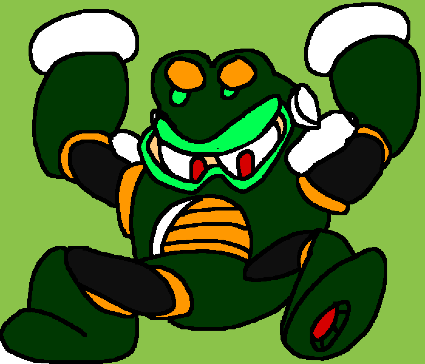 Pixilart - Toad Man by Makkusu