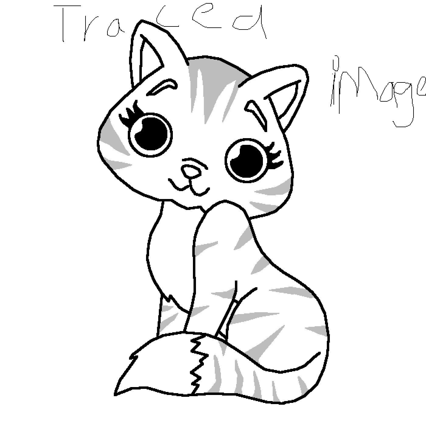 Pixilart - Kitten Base by Scourge-cat