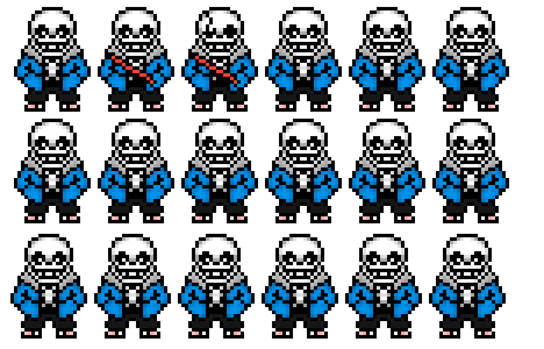 Pixilart - make a sans by BlueboxDude