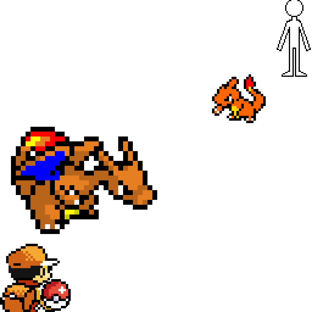 Editing pokemon battle - Free online pixel art drawing tool - Pixilart