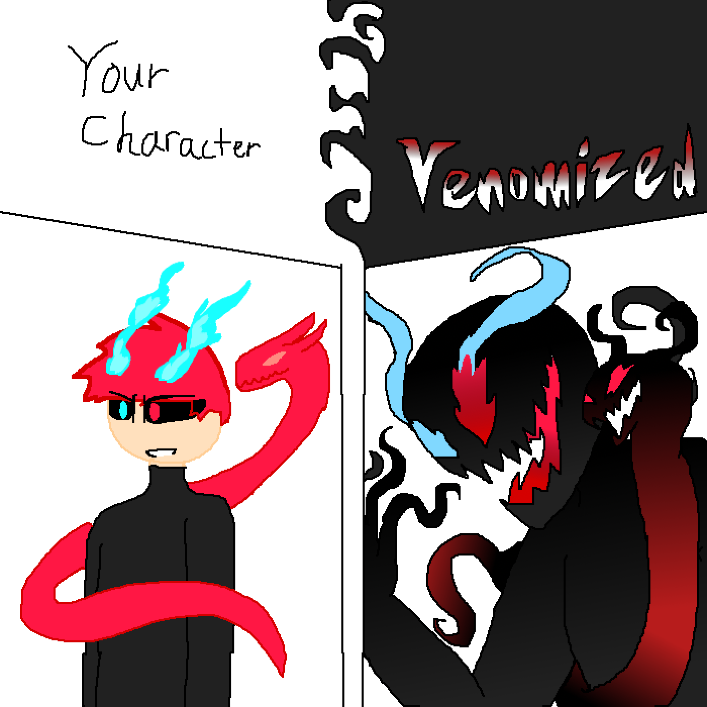 Pixilart - Venomized Collab 55 by TheMadTitan