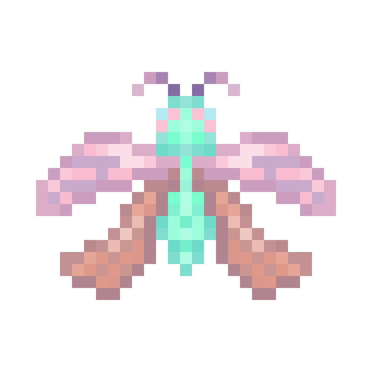 Pixilart - Prismatic lacewing by Axolotl-Arts