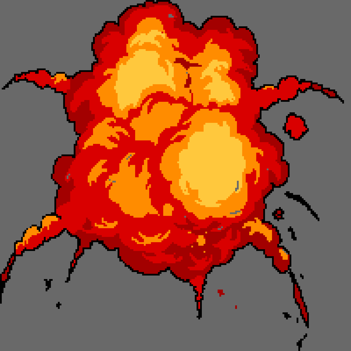 Pixilart - explosion by lordrat