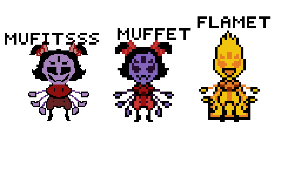 Pixilart - muffet kinds by Hominick