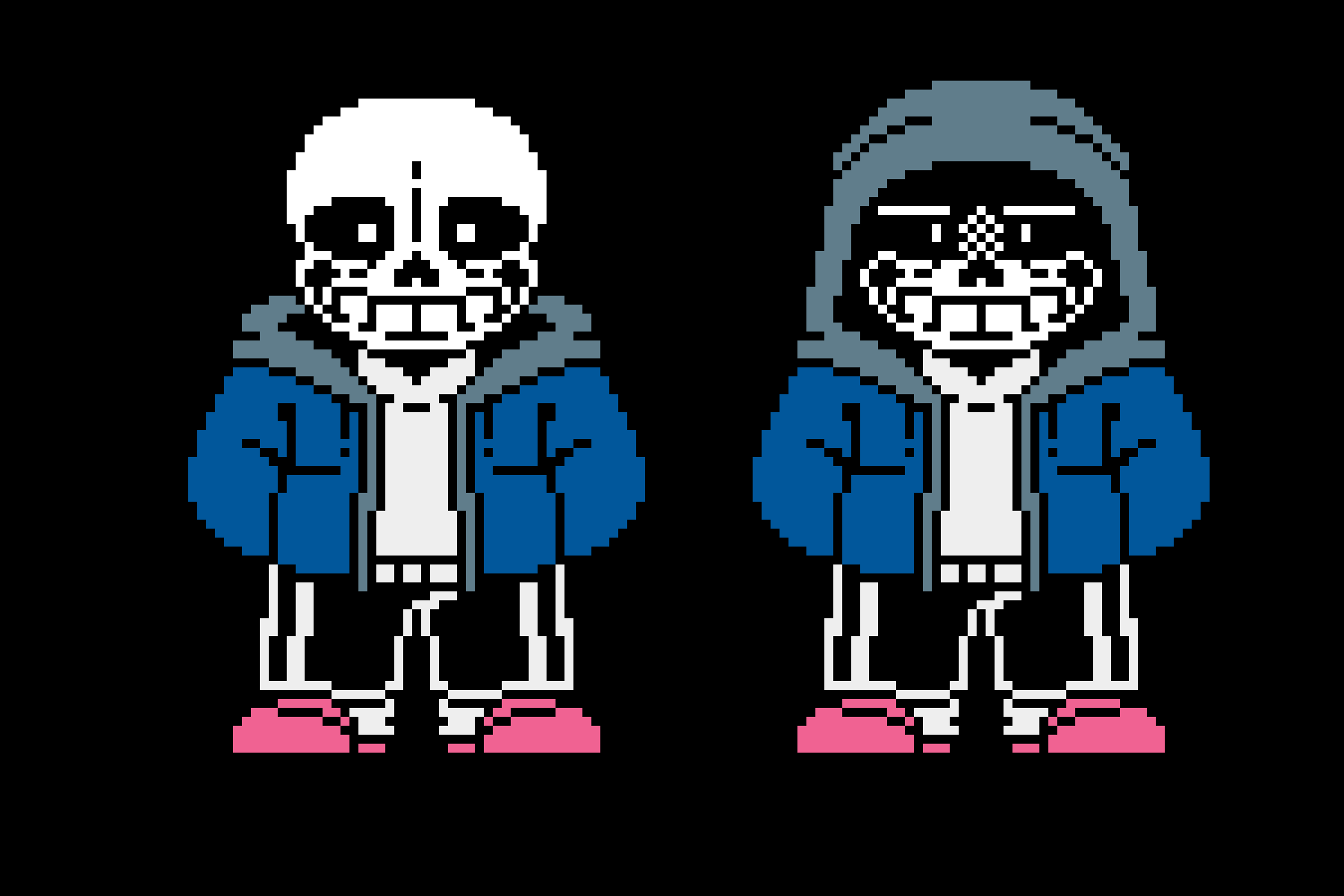 Pixilart - SJ Sans Colored Updated by Scarejack556