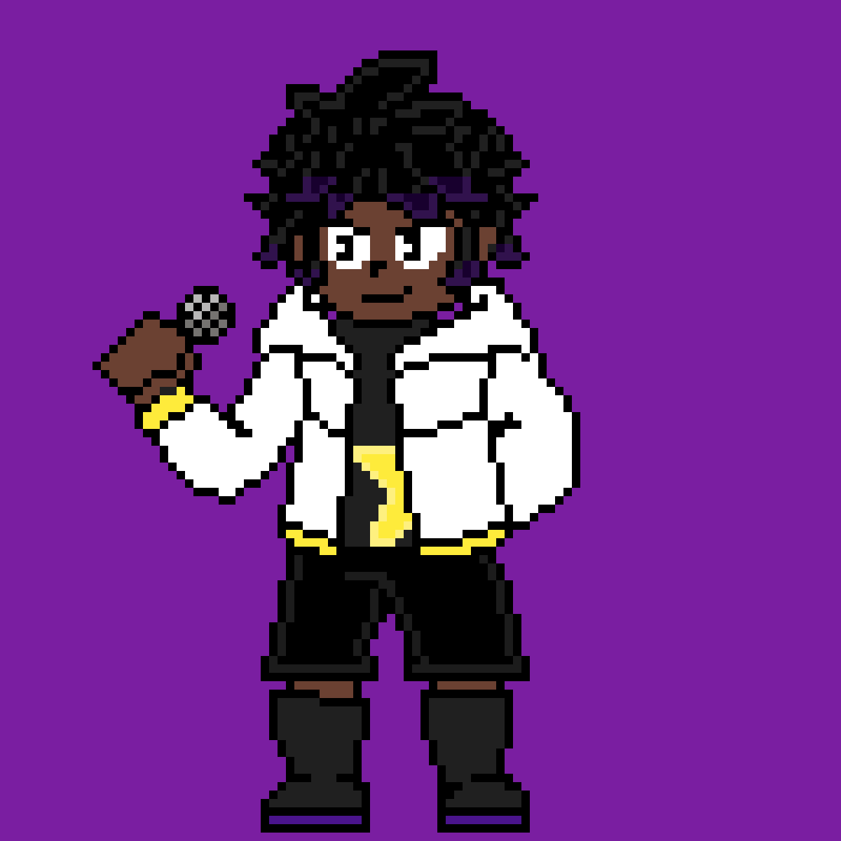 Pixilart - FNF Star Idle by Dying-Artist