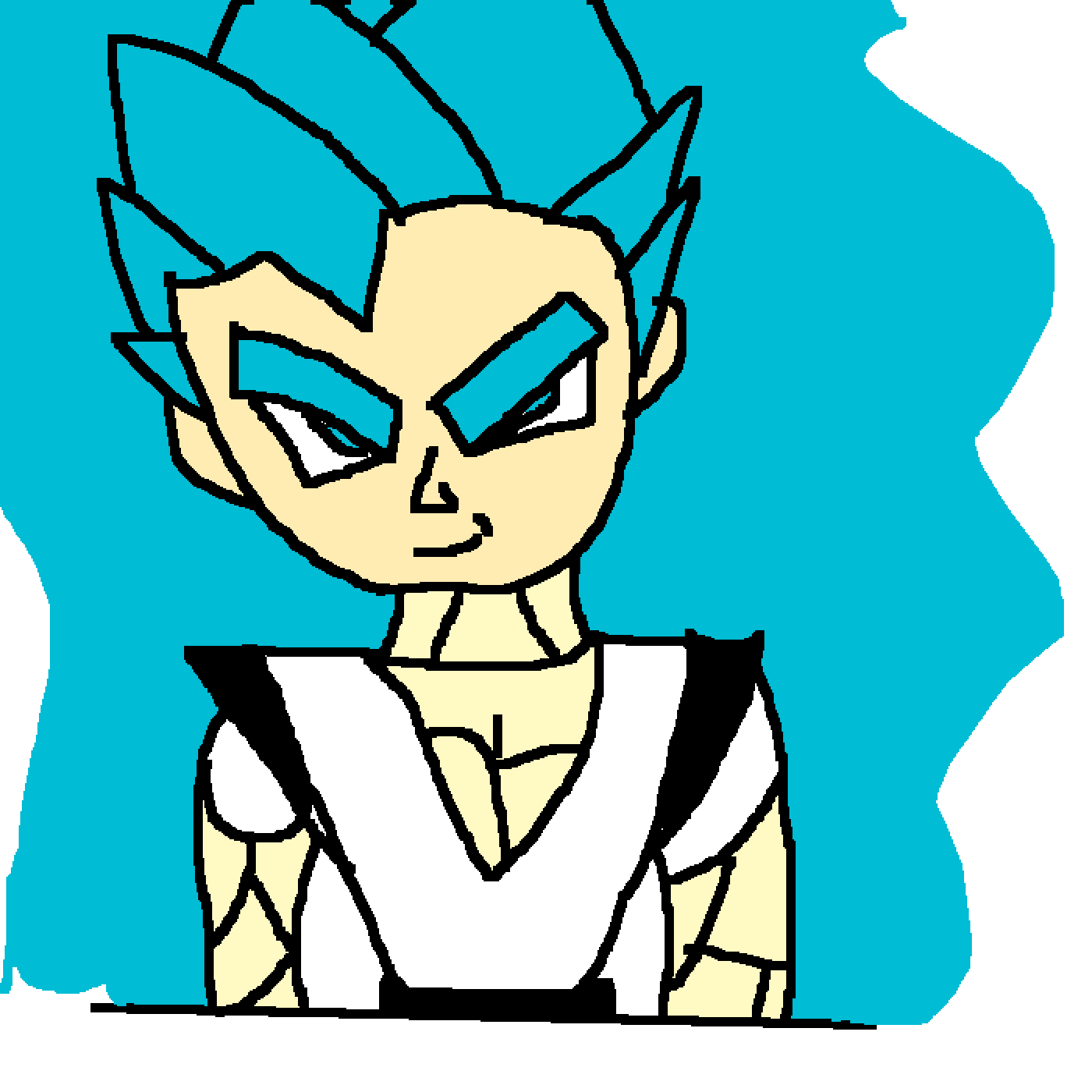 Pixilart - ssj blue Lol by Phantom-pap