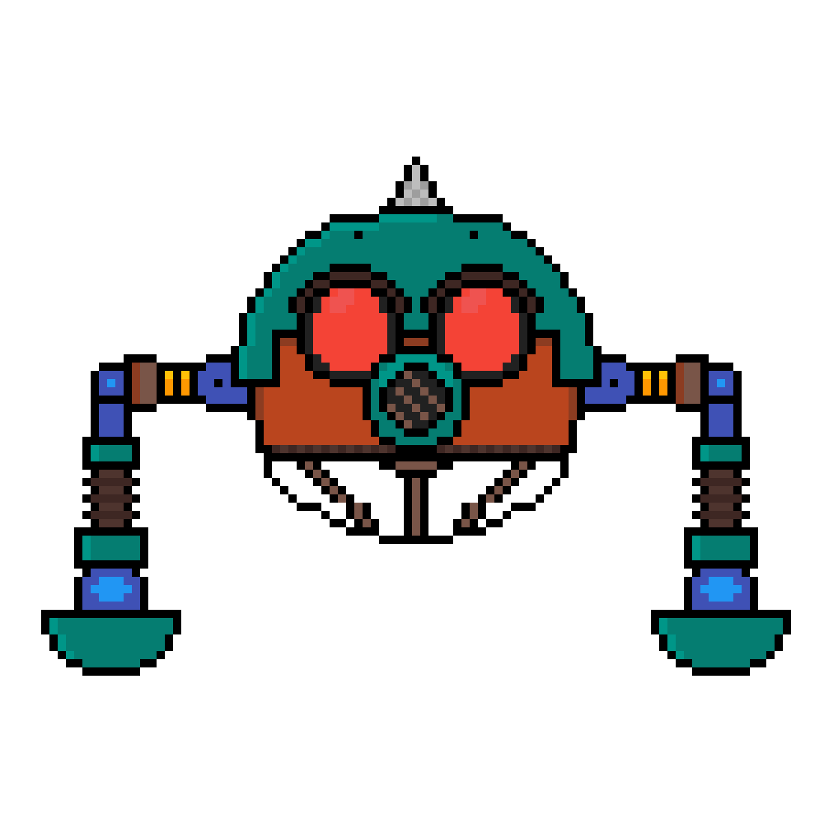 Pixilart - Digga Leg for Project Poe by MrBowser