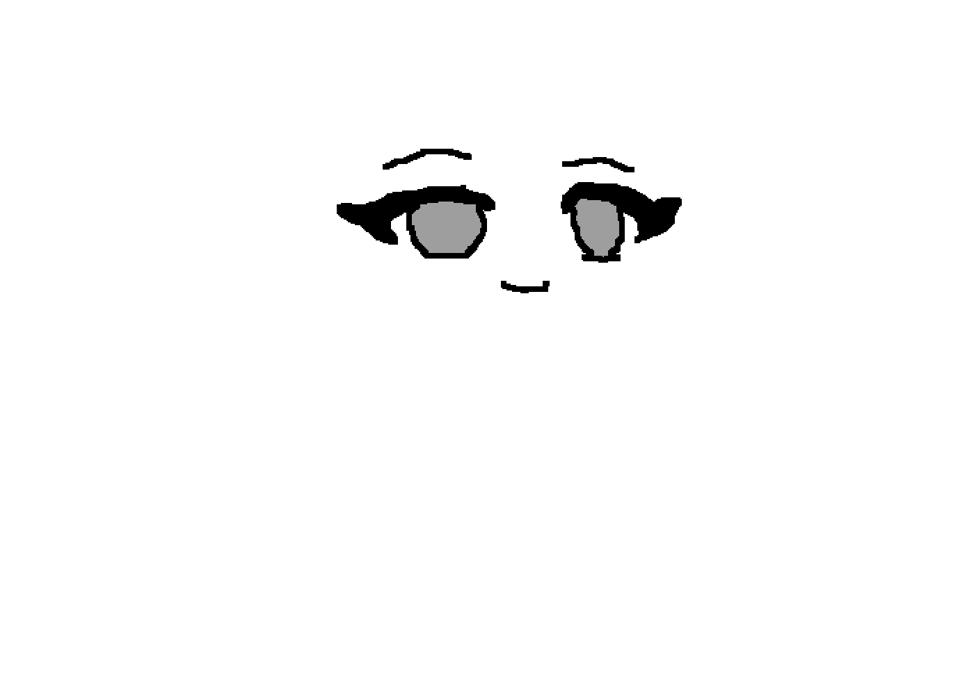 Pixilart - Gacha eyes Base 2 by Steve-Boi