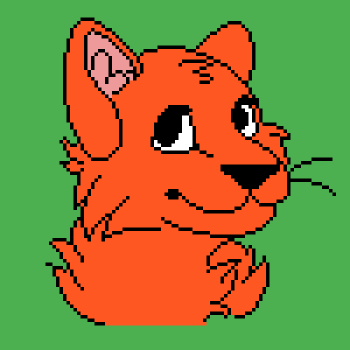 Pixilart - Cat Base by The-Human-Cat