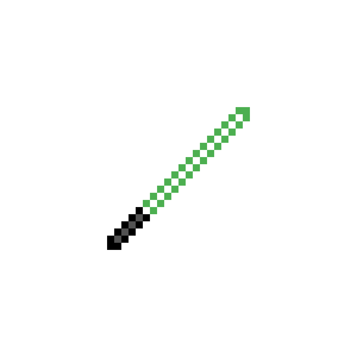 Editing green lightsaber - Free online pixel art drawing tool - Pixilart