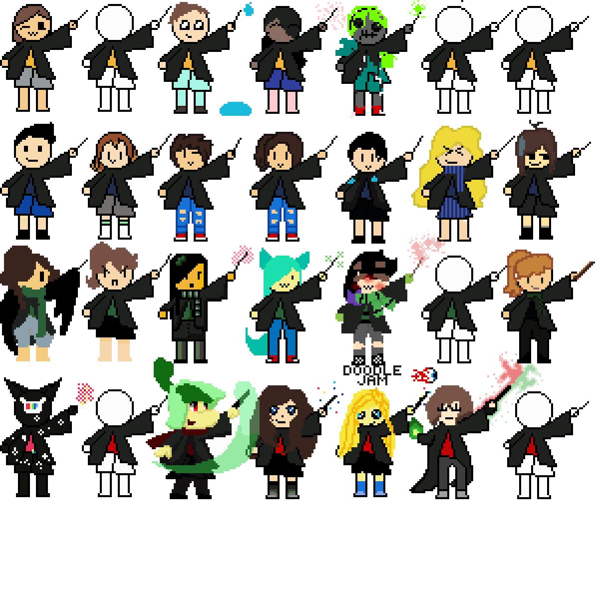 Editing RavenClaw - Free online pixel art drawing tool - Pixilart