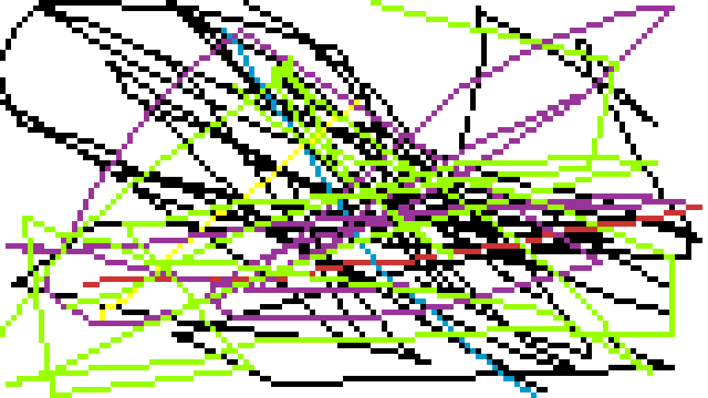 Editing piet mondrian art - Free online pixel art drawing tool - Pixilart