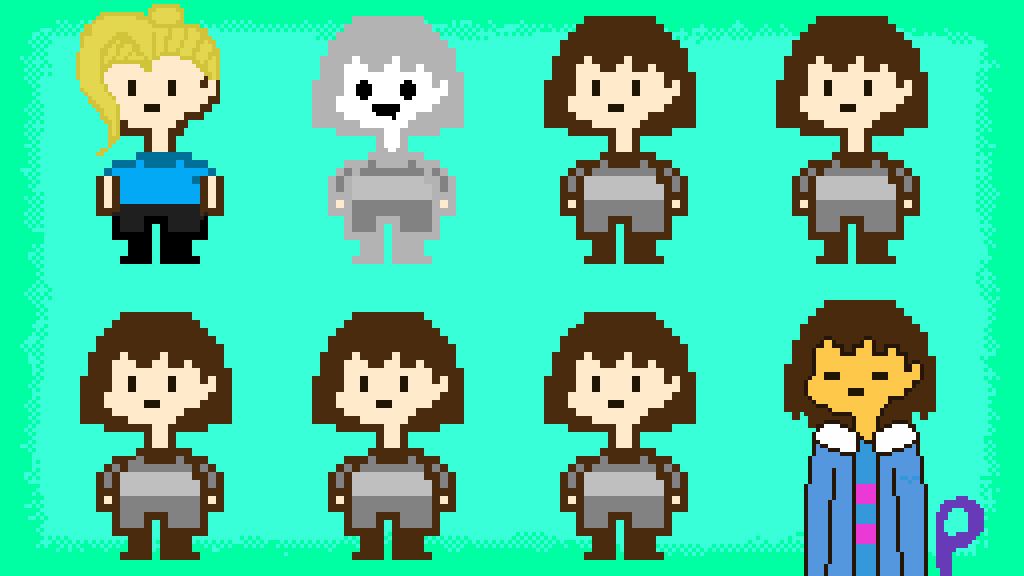 Pixilart - make you as frisk or an au of frisk by EdgyTeenager