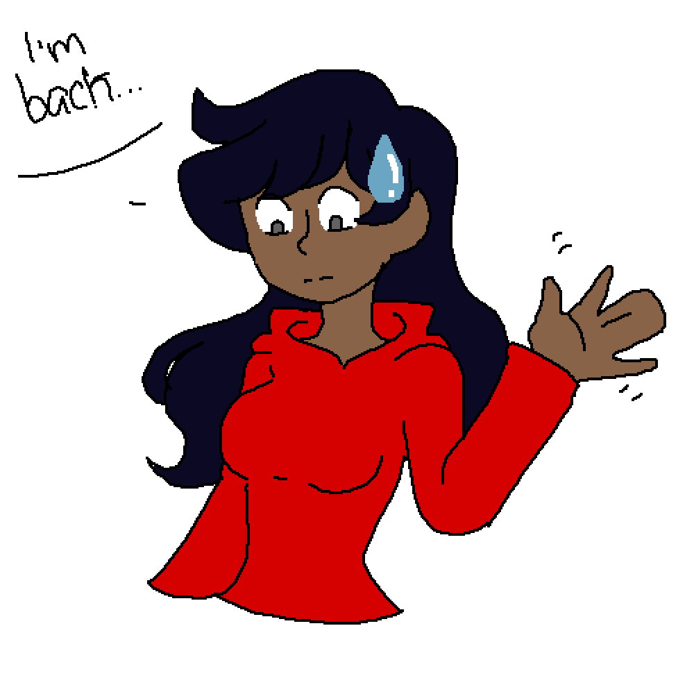 Pixilart - im back by AquaSense