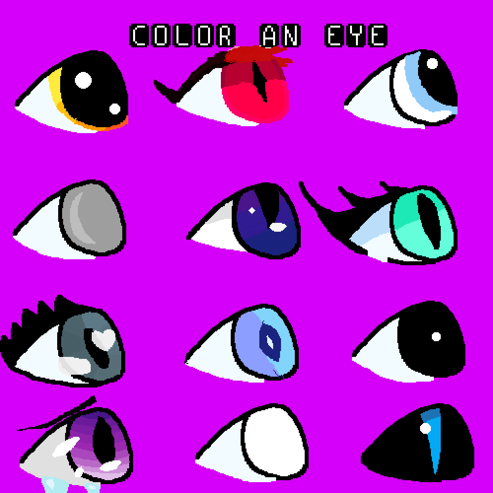 Pixilart - My eye design by chickachicken10