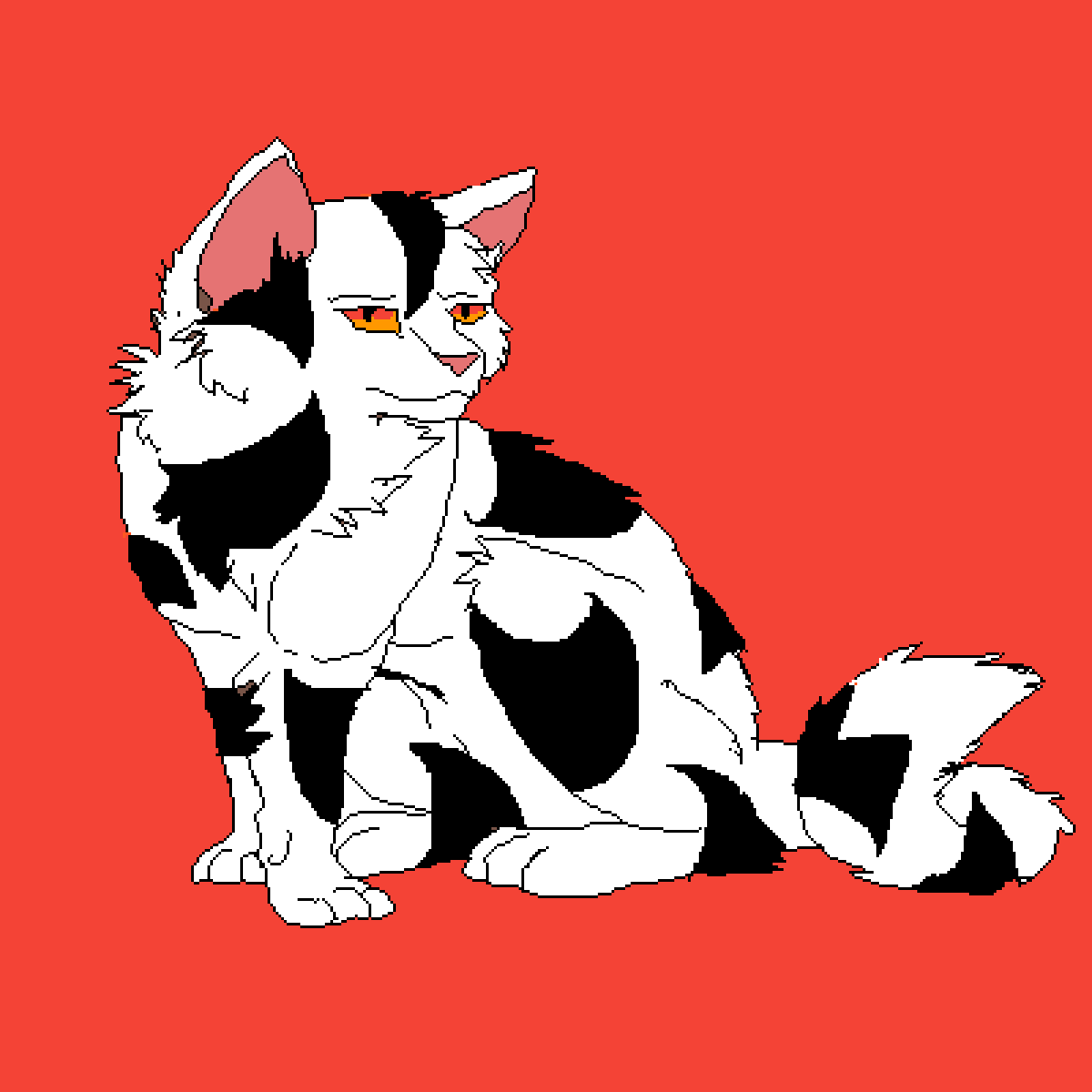 Editing zebra cat - Free online pixel art drawing tool - Pixilart