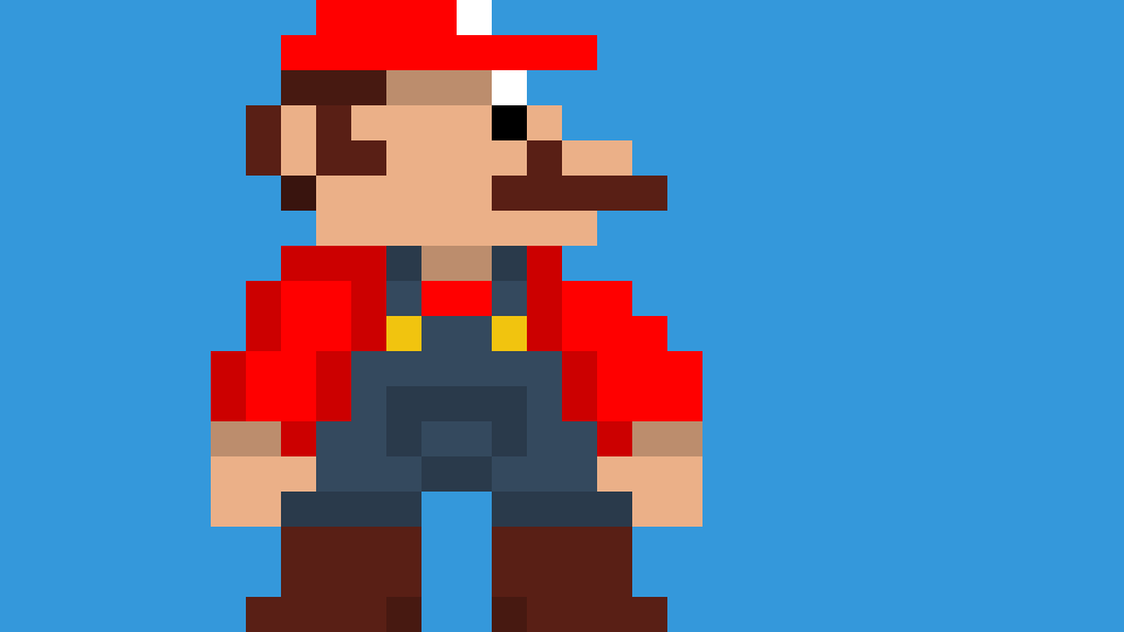 Pixilart - super mario by gamers5