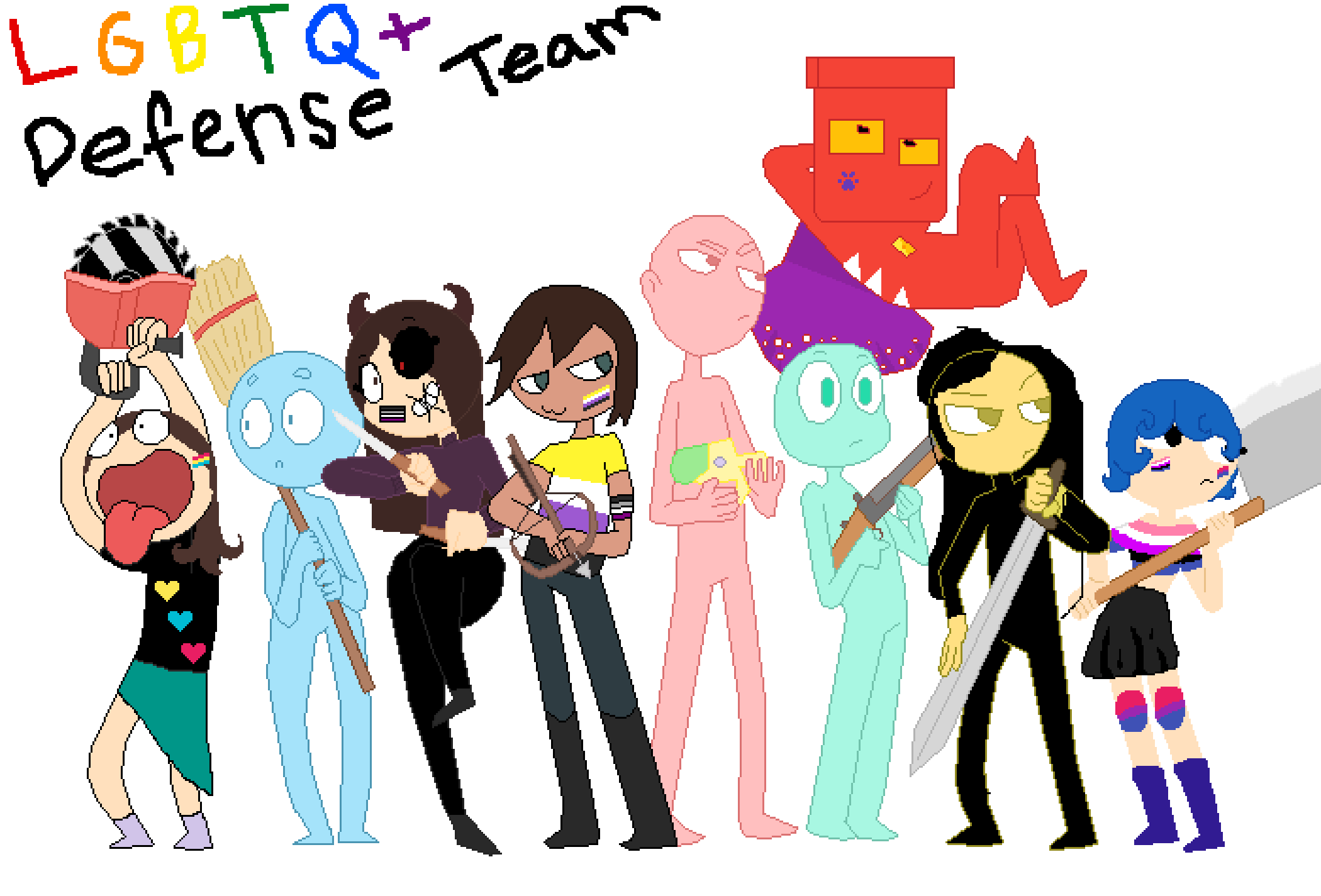 Editing goth - Free online pixel art drawing tool - Pixilart