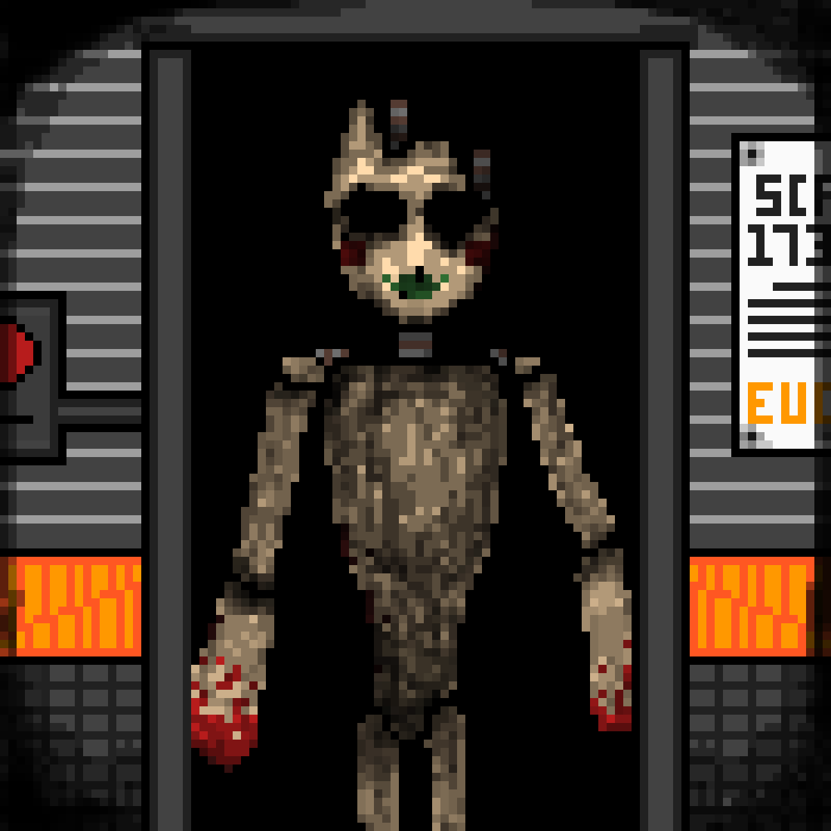 Pixilart - SCP 173 by Nothankyou13