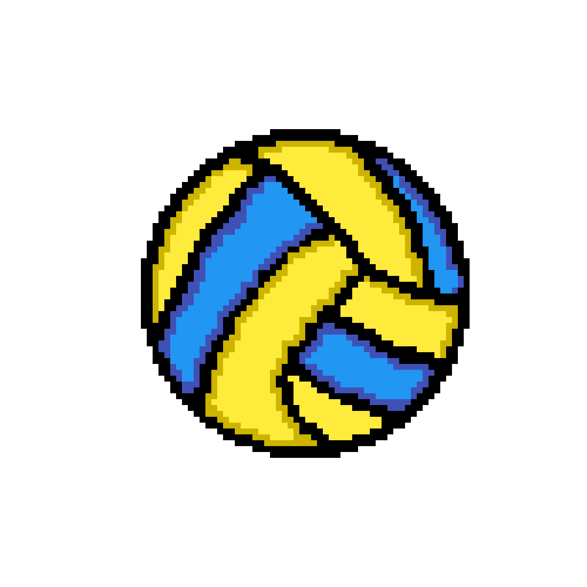 Pixilart - Volleyball by Kyubi-Pixels