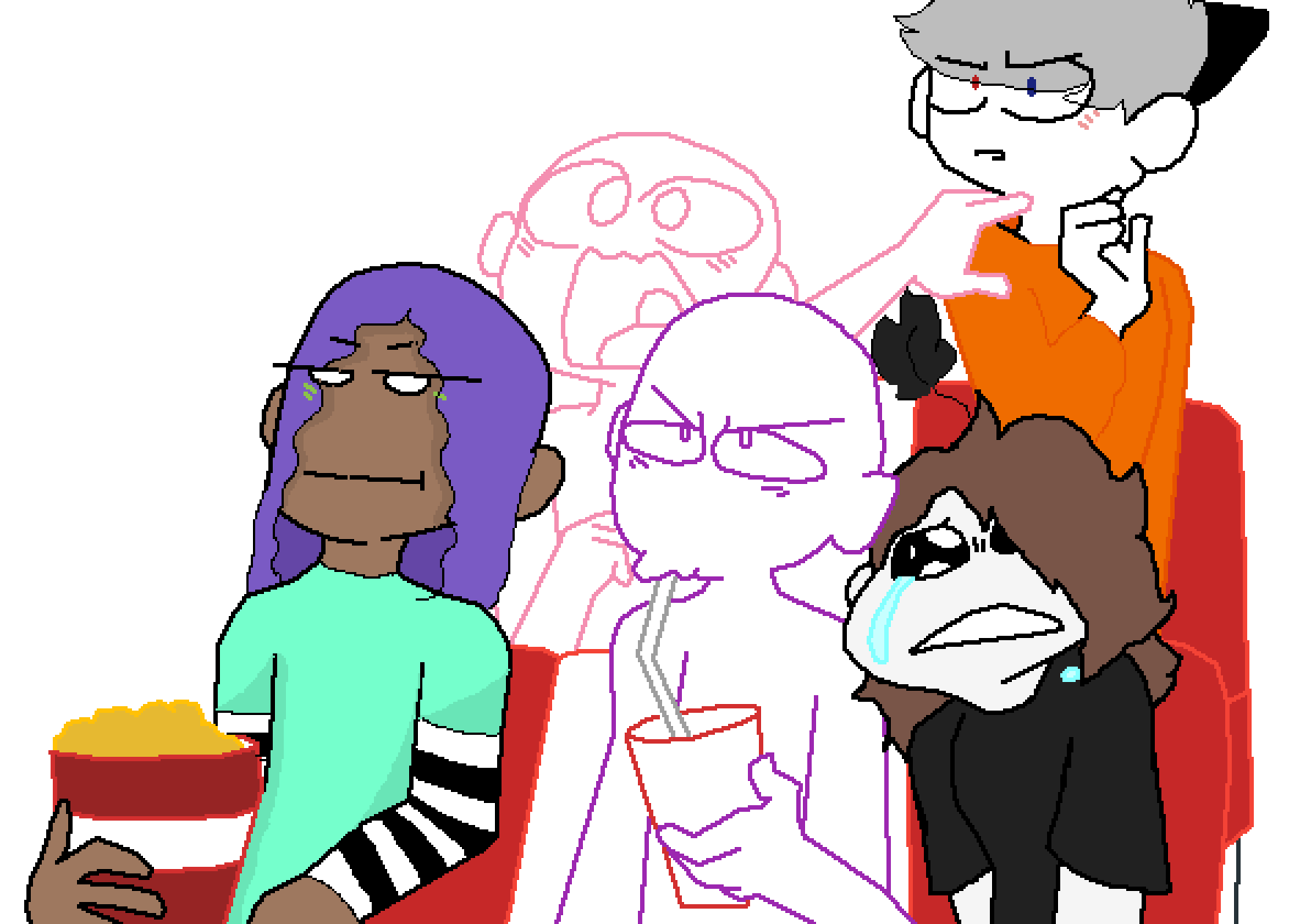 Editing Movie Theatre - Free online pixel art drawing tool - Pixilart