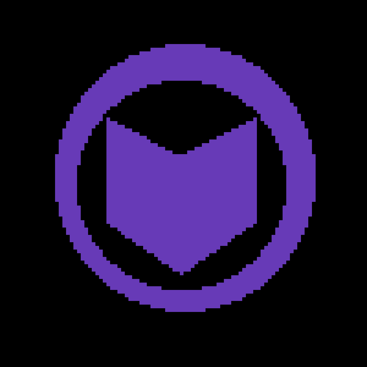 Pixilart - Hawkeye Symbol by DisneyNerd5