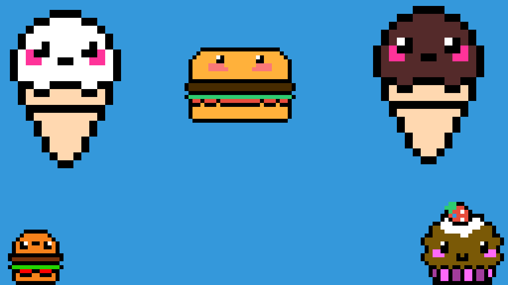 Pixilart - Alive Food by Turtles