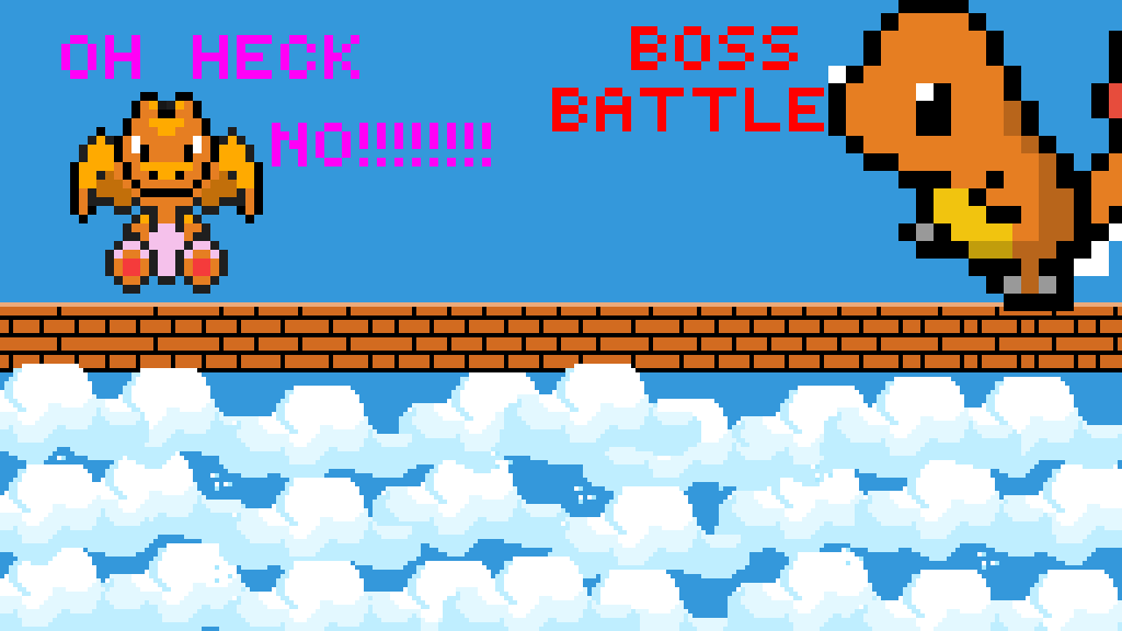 Pixilart - BOSS BATTLE!! by hardlinesnow288