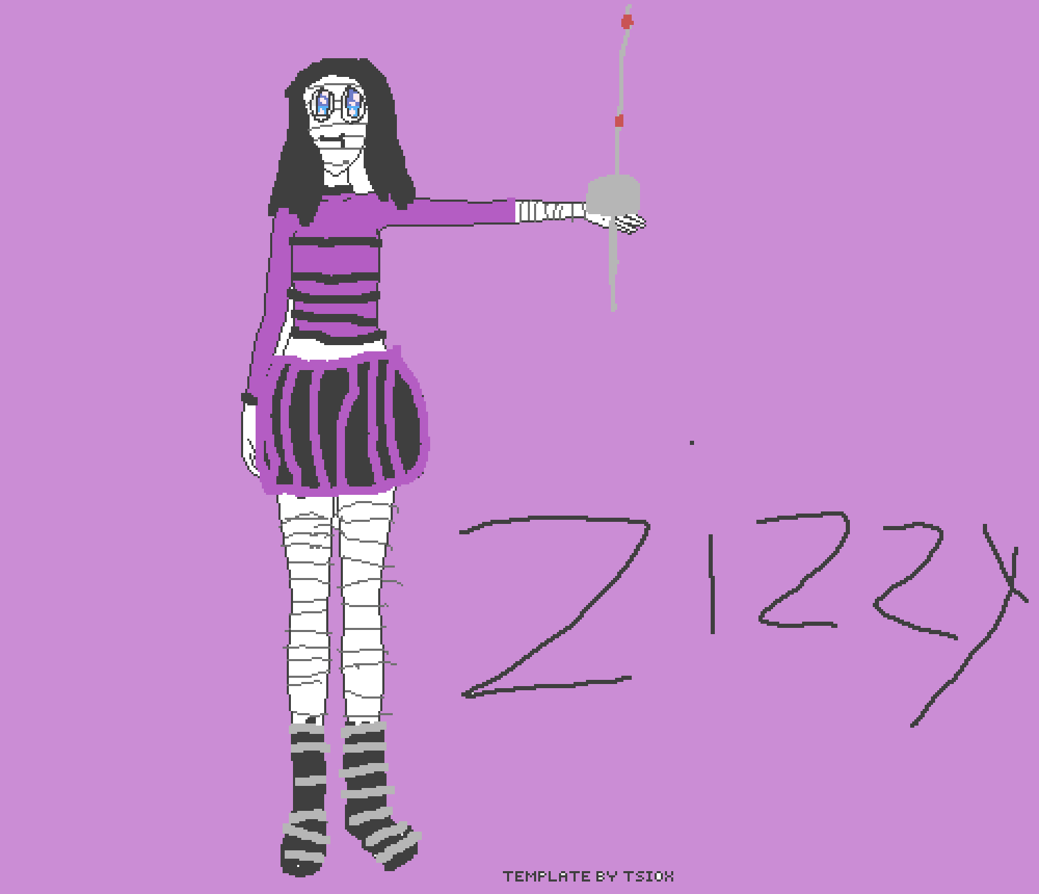 Editing zizzy new style - Free online pixel art drawing tool - Pixilart