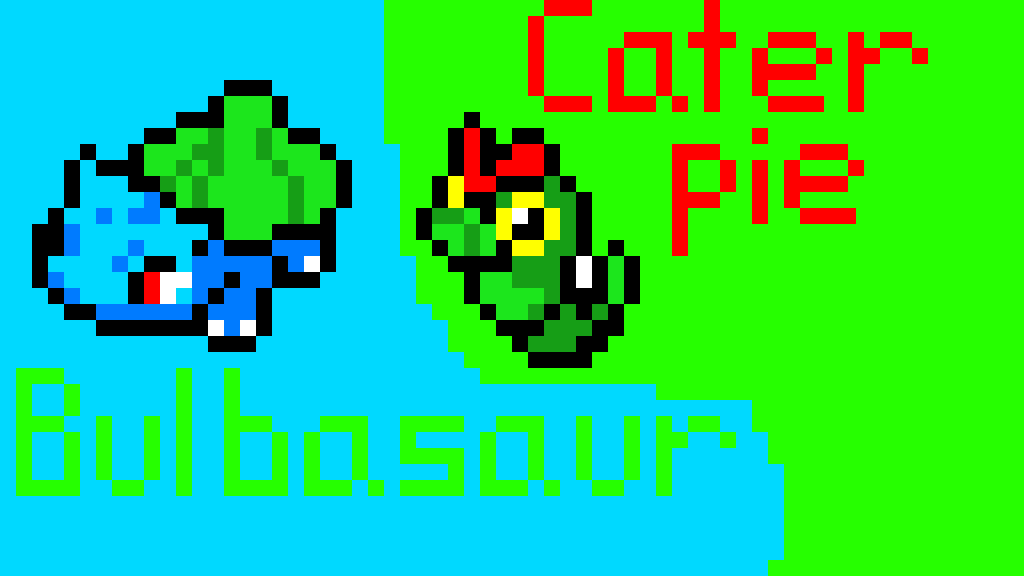 Editing green pokemon - Free online pixel art drawing tool - Pixilart