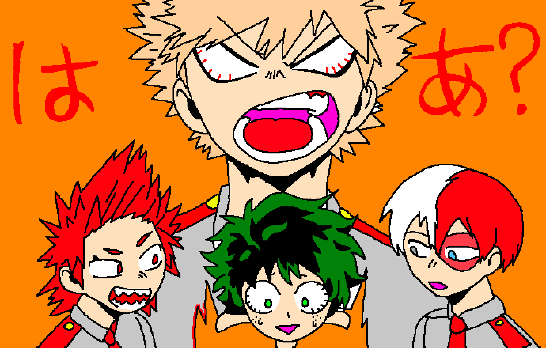 Pixilart - bakugou more angry issue by Taymius