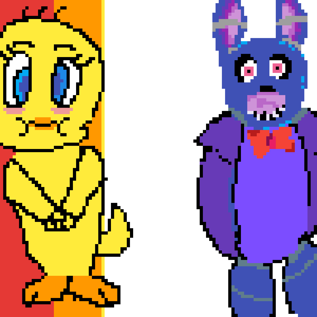 Editing Fnaf - Free online pixel art drawing tool - Pixilart
