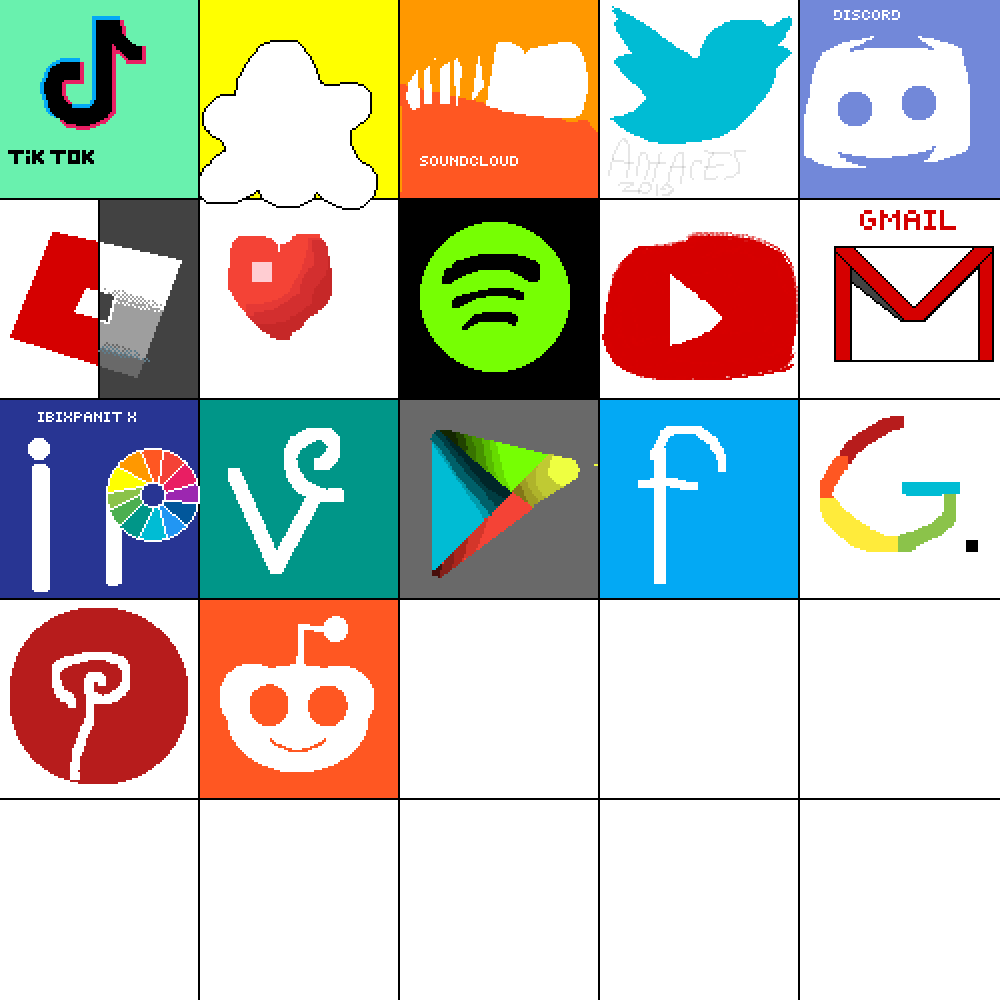 Editing REDDIT - Free online pixel art drawing tool - Pixilart