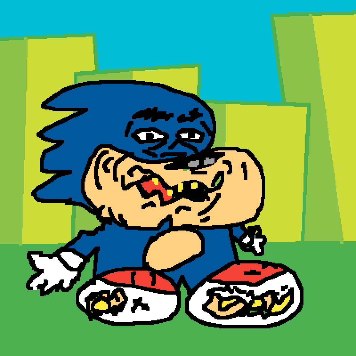 Pixilart - sonic fan art by Archer-a