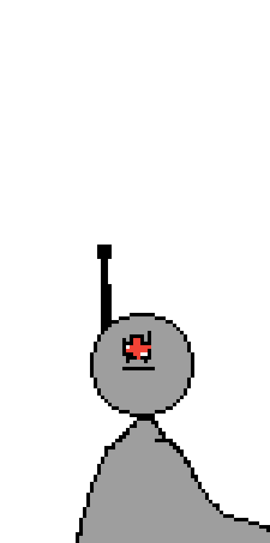 Pixilart - willbert the sassy robot by tiny-tato